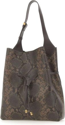 Gianni Chiarini Sienna Shoulder Bag - Femme - Sacs - Brun - Taille: ONE Size