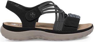 Rieker Sandalen 64889-00 Schwarz