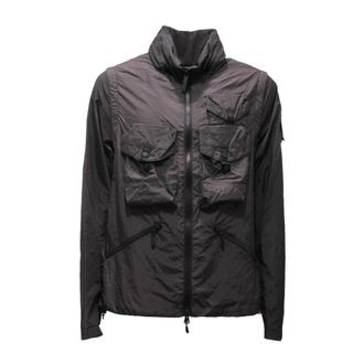 Outhere Jacket Zip Multitasche - - Jackets - Herren - Schwarzk - L