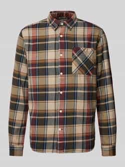 Knowledge Cotton Apparel Freizeithemd mit Brusttasche