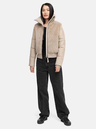 Navahoo Damen Winterjacke TEDDYZONE - trendig, warm & stylisch