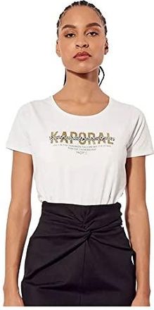 Kaporal T-Shirt Blanc Femme - Kalin - S - Blanc