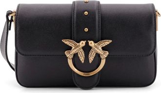 Pinko Pinko, Femme, Sacs, Noir, Taille: ONE Size Love One Mini Slouchy