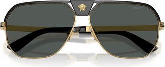 Versace unisex, Accessoires, Noir, Taille: 61 MM Ve2294 Lunettes de soleil