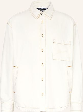 Jacquemus Jacquemus Jeanshemd La Chemise Boulanger Comfort Fit weiss