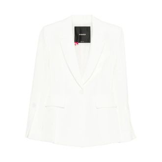 Pinko Pinko, Femme, Vestes, Blanc, Taille: 42 FR Veste Carciofo