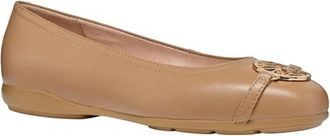 Geox Femme D ANNYTAH W A Ballerines Plates, Beige, 40 EU