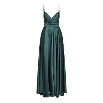 Blanca Vita Draped Open Back Dress - - Dresses - Damen - Gr&uuml;n - S