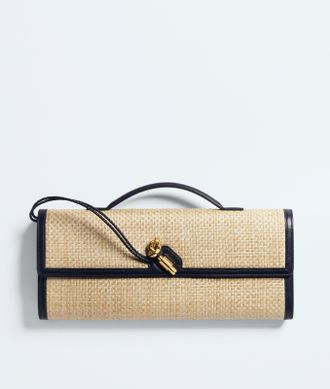 Bottega Veneta Clutch Andiamo - Beige - Femme - Unisex