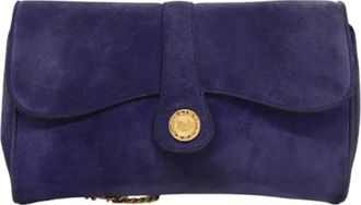 Celine Pre-owned Daim sacs-celine - Femme - Pre-owned - Violet - Taille: ONE Size