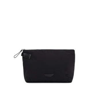 Bottega Veneta Padded Nylon Clutch - Black