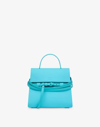 Moschino Petit sac &agrave; main Moschino Tie Me - Bleu