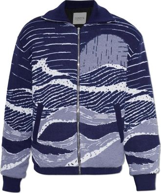 Laneus Herren, Strickwaren, Blau, MGr&ouml;&szlig;e