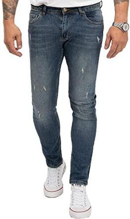 Rock Creek Rock Creek M21 Pantalon en jean stretch pour homme Coupe basique ajust&eacute;e Taille W29 &agrave; W40, 34W x 36L