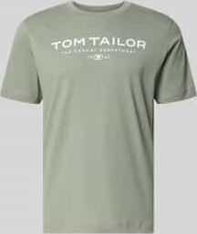 Tom Tailor Regular Fit T-Shirt aus reiner Baumwolle