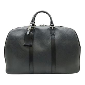 Louis Vuitton unisex, Pre-owned, Noir, Taille: ONE Size Pre-owned Taiga Boston Bag