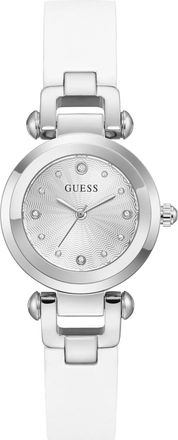 Guess Uhr - Quarz-Analoguhr Ginger - Gr. unisize - in Wei&szlig; - f&uuml;r Damen