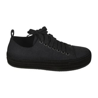 Ann Demeulemeester Femme, Chaussures, Noir, Taille: 36 1/2 EU Gert Low-Top Baskets