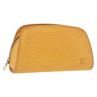 Louis Vuitton Pochette Dauphine Pre-owned - Femme - Pre-owned - Jaune - Taille: ONE Size