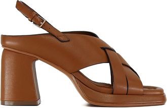 Bruno Premi Femme, Chaussures, Brun, Taille: 39 EU Bn5201X Sandale Slingback &agrave; Brides Crois&eacute;es