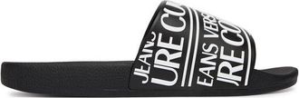 Versace Jeans Couture Pantoletten 80YA3SQ1 Schwarz