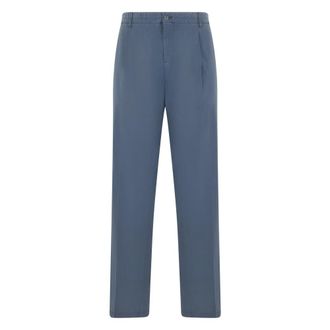 Fedeli Chino-Hosen - - Trousers - Herren - Blau - 5XL