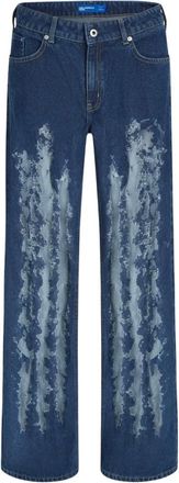 Karl Lagerfeld Femme, Jeans, Bleu, Taille: W28 L30 Jeans droits