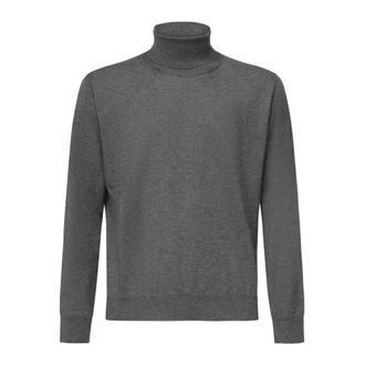 Eleventy Turtle Neck Sweater in Grau - - Knitwear - Herren - Grau - XL