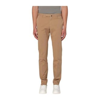 Incotex Homme, Pantalons, Beige, Taille: XL Chinos Slim Fit Sophistiqués