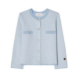 Busnel Femme, Pulls, Bleu, Taille: 42 FR Cardigans