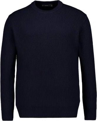 Boggi Milano Herren Pullover blau unifarben