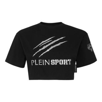 Plein Sport Femme, Tops, Noir, Taille: 42 FR T-Chemises