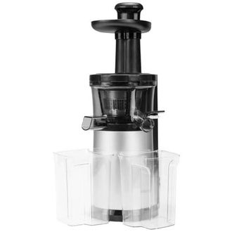 Tristar Slowjuicer Entsafter - mit automatischer Reinigungsfunktion, 55 Umdrehungen pro Minute, hoher Saftgewinn und Vitaminerhalt, SC-2303, Schwarz