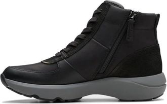 Clarks Damen Tivoli Lane Mode-Stiefel, Schwarz Kombi, 35.5 EU