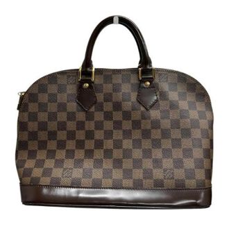 Louis Vuitton Pre-owned Alma Damier Handtasche - - Pre-owned - Damen - Braun - ONE SIZE