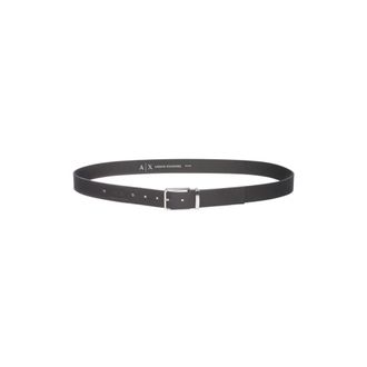 A|X Armani Exchange 95142100020 Lederg&uuml;rtel - - Accessories - Herren - Schwarzk - ONE SIZE