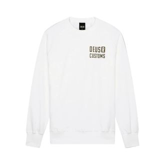 Deus Flecks Crewneck - - Sweatshirts & Hoodies - Herren - Wei&szlig; - XL