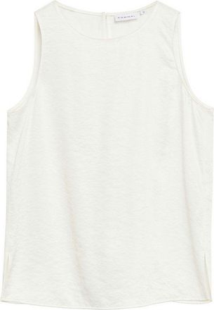 Comma Blusentop Bluse Top aus Viskosemix mit Crinkle-Struktur