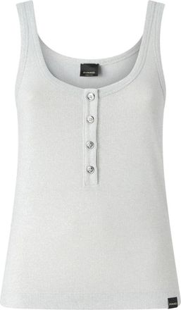 Pinko Pinko, Femme, Tops, Blanc, Taille: 40 FR Chimera Canotta