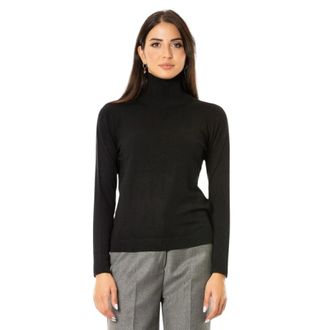 Max Mara Femme, Pulls, Noir, Taille: 42 FR Maglia dolcevita