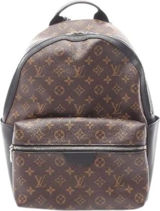 Louis Vuitton Pre-owned Discovery Monogram Macassar Backpack - Homme - Pre-owned - Brun - Taille: ONE Size