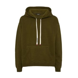 Dsquared2 Relax Fit Kapuzenpullover in Gr&uuml;n - - Sweatshirts & Hoodies - Herren - Gr&uuml;n - L