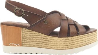 Chattawak Damen 9justinechoco38 Sandale mit Absatz, Schokoladenbraun, 40 EU