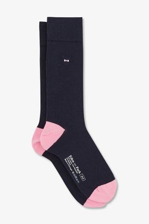 Eden Park Chaussettes Montantes Bleu Marine Color-block