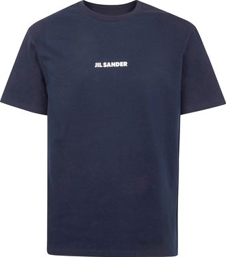 Jil Sander Crewneck Short Sleeves Logo T-Shirt