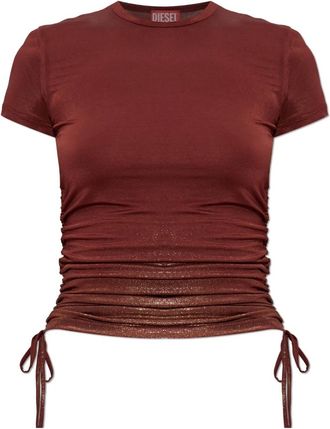 Diesel Femme, Tops, Rouge, Taille: 40 FR T-Rey Top