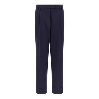 Alberto Biani Albertino Pants - - Trousers - Damen - Blau - XS