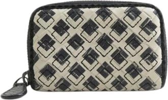 Bottega Veneta unisex, Pre-owned, Multicolore, Taille: ONE Size Portefeuille en cuir Pre-owned