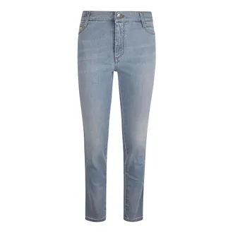 Ermanno Scervino Slim Jeans - - Jeans - Damen - Blau - M