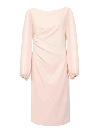 D.exterior Robe Au Genou - Beige